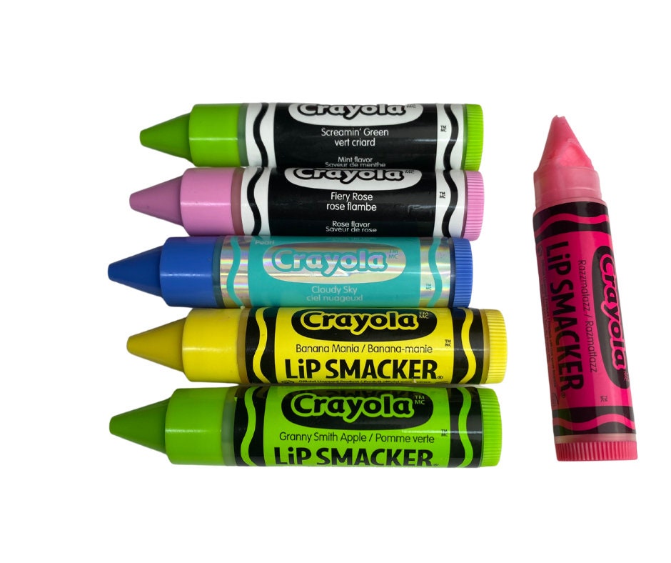 Lip Smacker Crayola Lip Balm - Etsy Australia