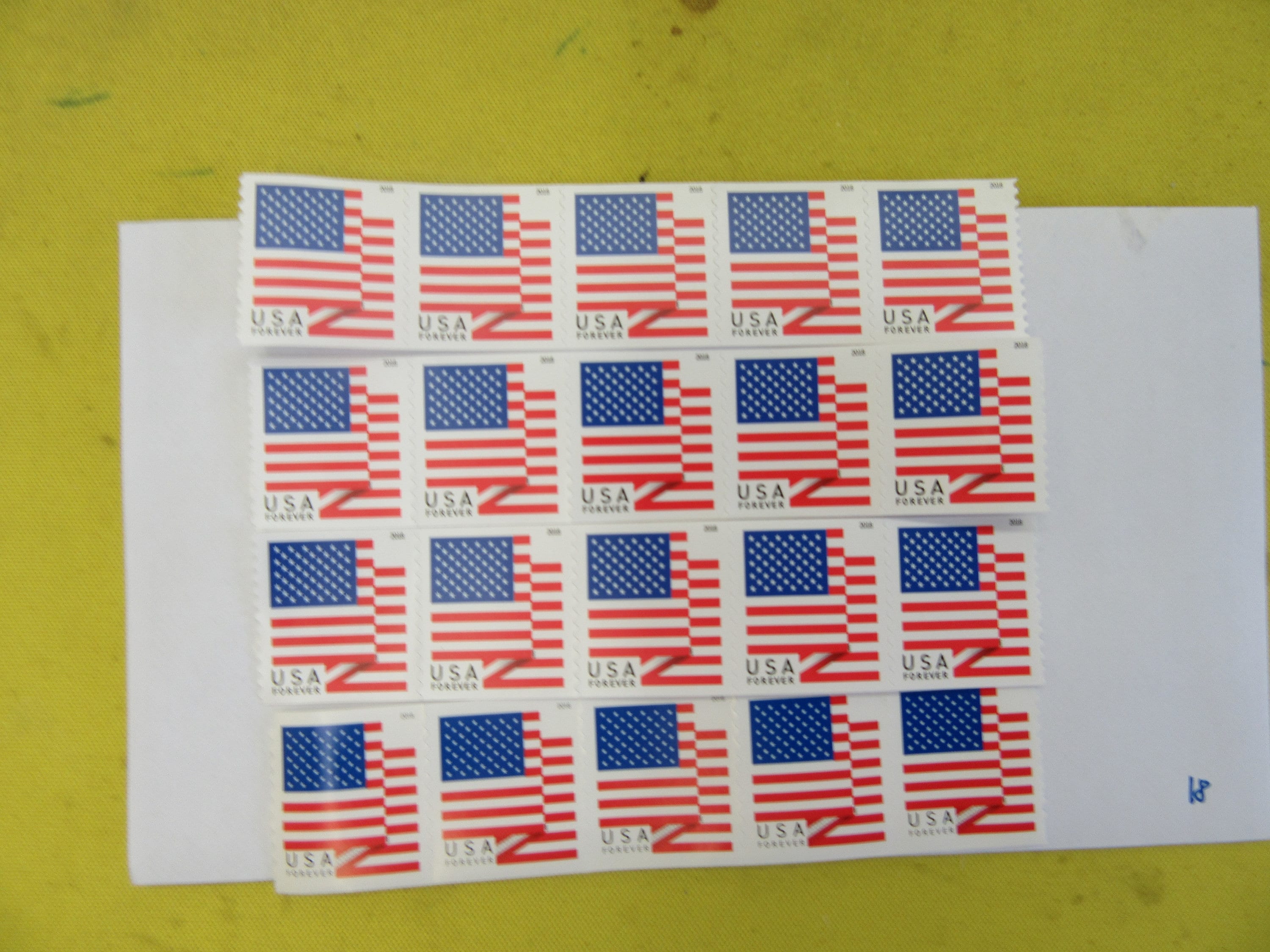 20 USPS Forever Stamps US Flag 2018 Postage Sheet USA / Peel - Etsy 20 USPS Forever Stamps US Flag 2018 Postage Sheet USA / Peel - Etsy