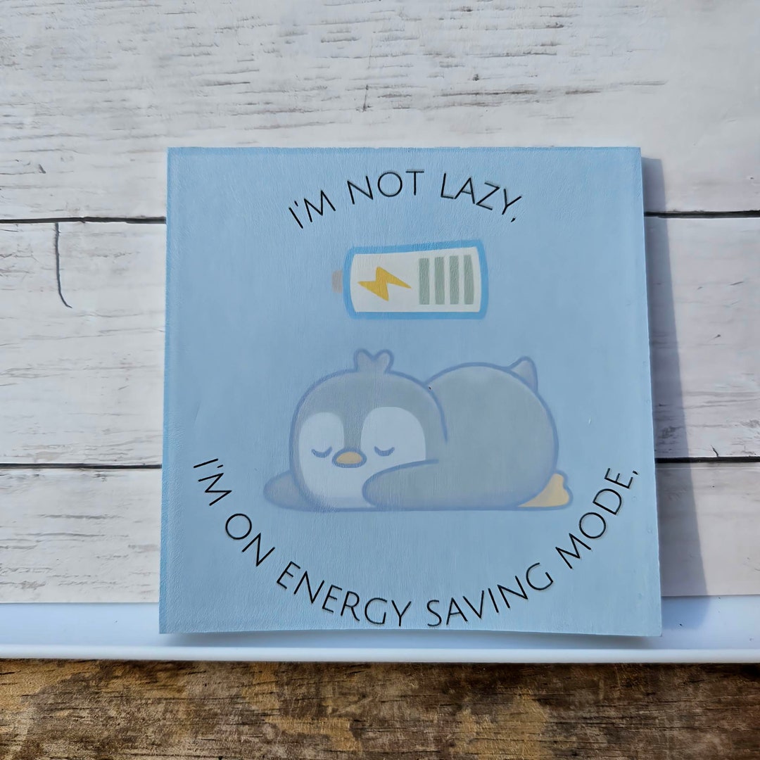 Cute Notepad, I'm Not Lazy Notepad, Personalized Notepad, Custom ...