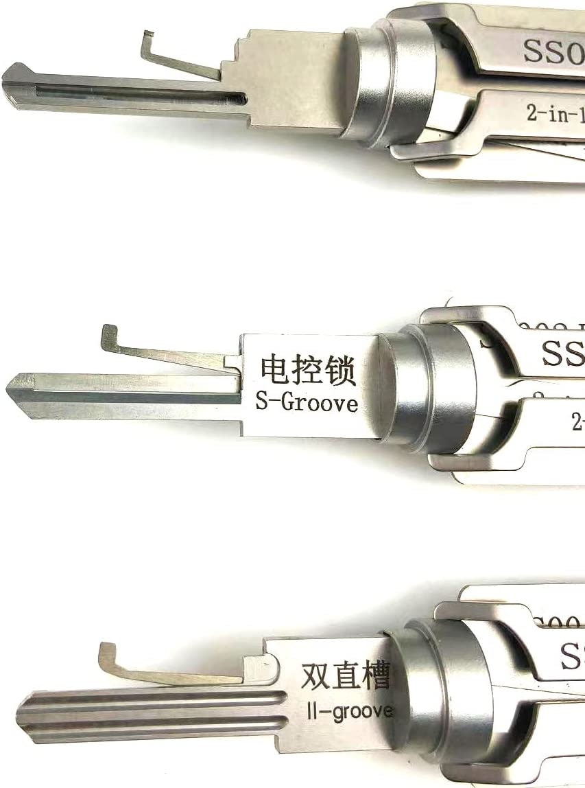 Locksmith Supply SS001 SS002 and SS003 2 in 1 Decoder and Pick - Etsy