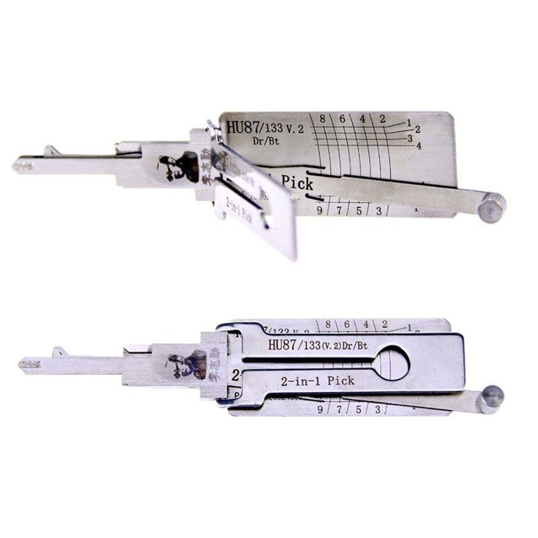 1pc Locksmith Tool HU87 2 in 1 Auto Lock Pick and Key Decoder - Etsy