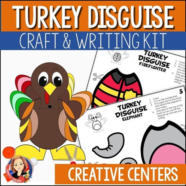 Disguise a Turkey Printables - Etsy