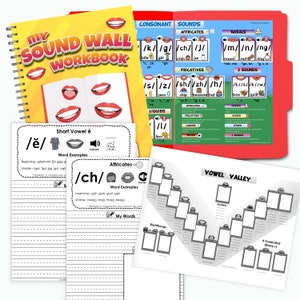 Personal Sound Wall Folder and Workbook Aligned With the Science of ...