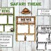 Digital and Printable Classroom Newsletters in Jungle Safari, Editable ...