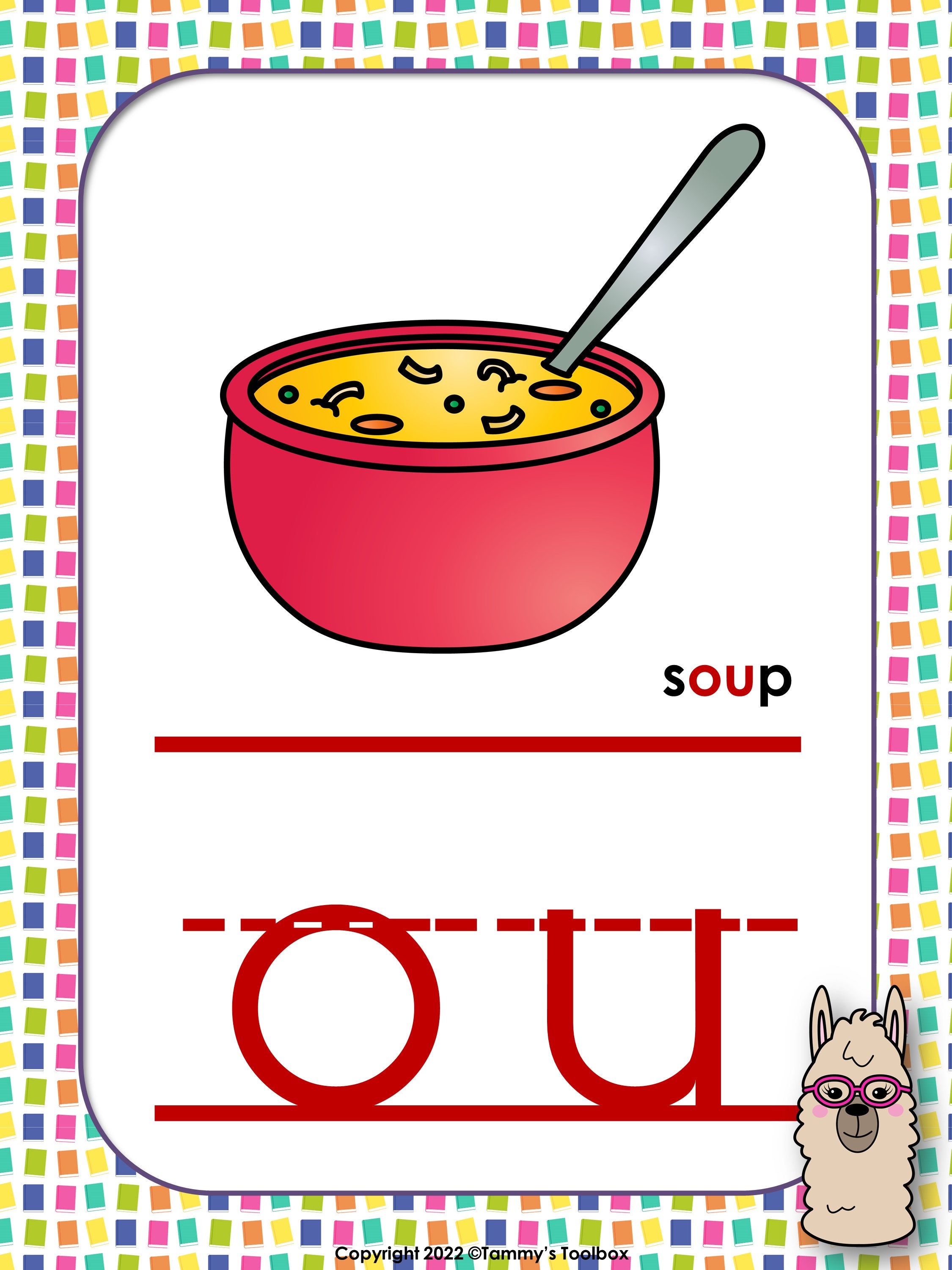 Alphabet Posters and Phonics Charts in a Llama Theme - Etsy