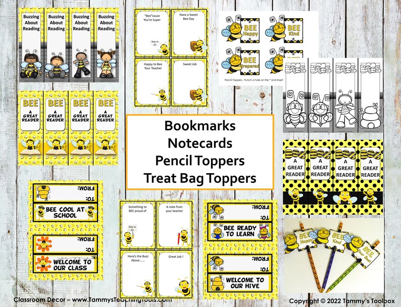 Bee Classroom Decor Theme and Activities, Bee Bulletin Board, Bee Theme ...