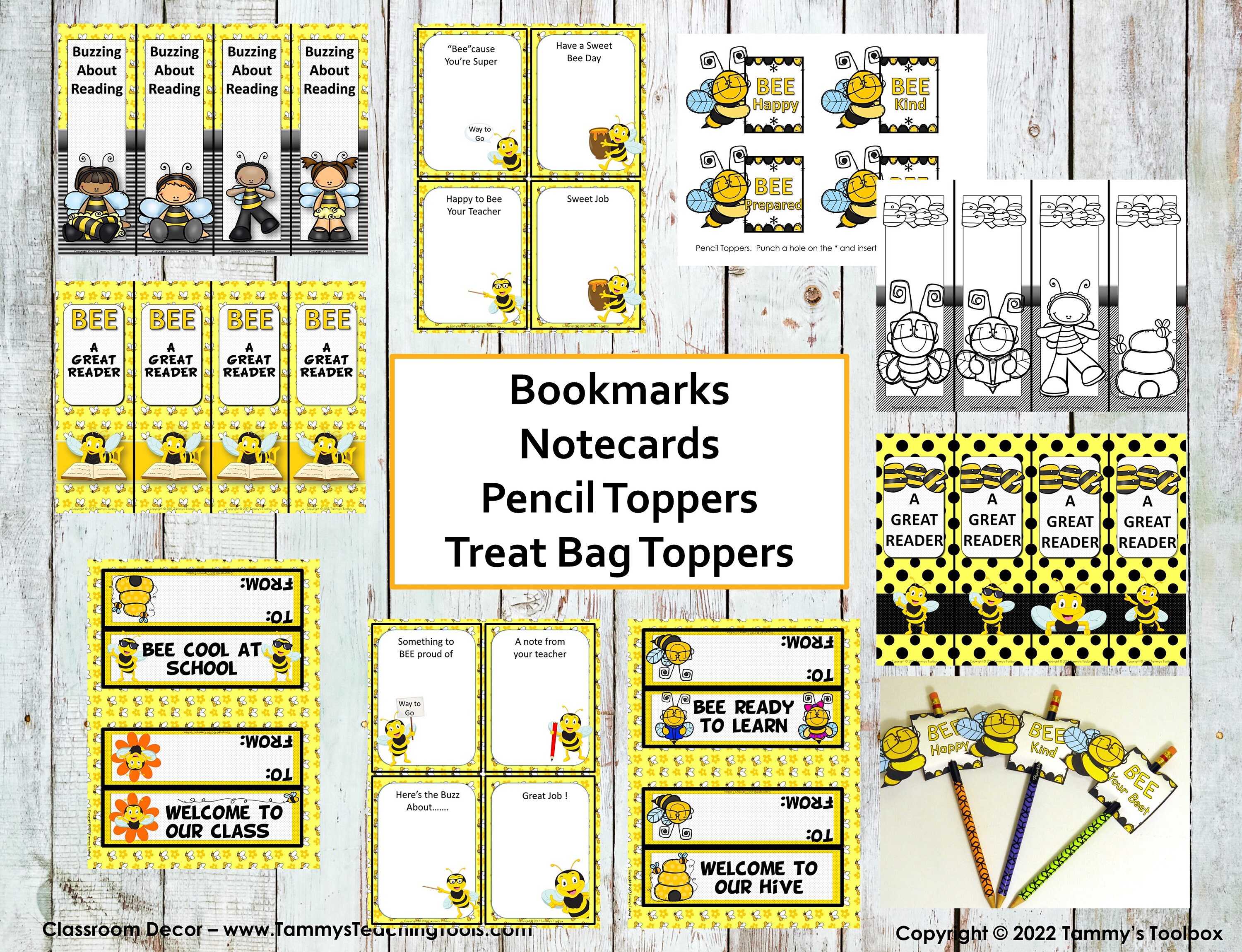 Bee Classroom Decor Theme and Activities, Bee Bulletin Board, Bee Theme ...
