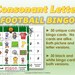Phonics Fun: Consonant Letter Sound Bingo Game for Young Children ...