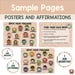 Boho Rainbow Calming Corner Kit With Strategies, Feelings Posters, and ...