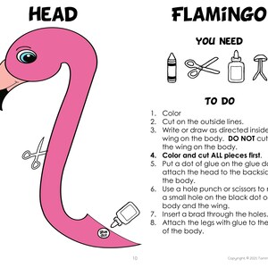 Tropical Birds All About Me Craft and Back to School Bulletin Board Kit ...