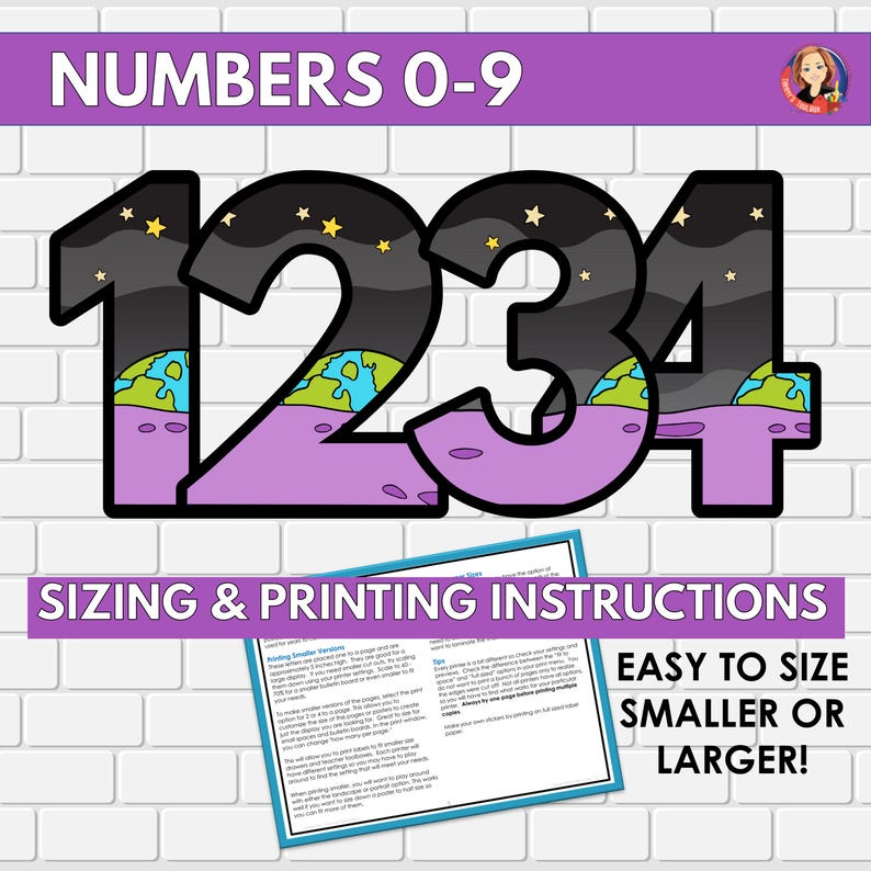 Galaxy Outer Space Classroom Decor Bulletin Board Letters, Space ...