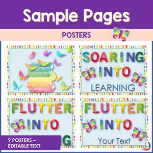 Butterfly Craft, Butterfly Classroom Decor Bulletin Board, Butterfly ...