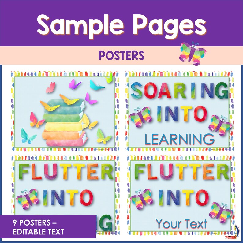 Butterfly Craft, Butterfly Classroom Decor Bulletin Board, Butterfly ...