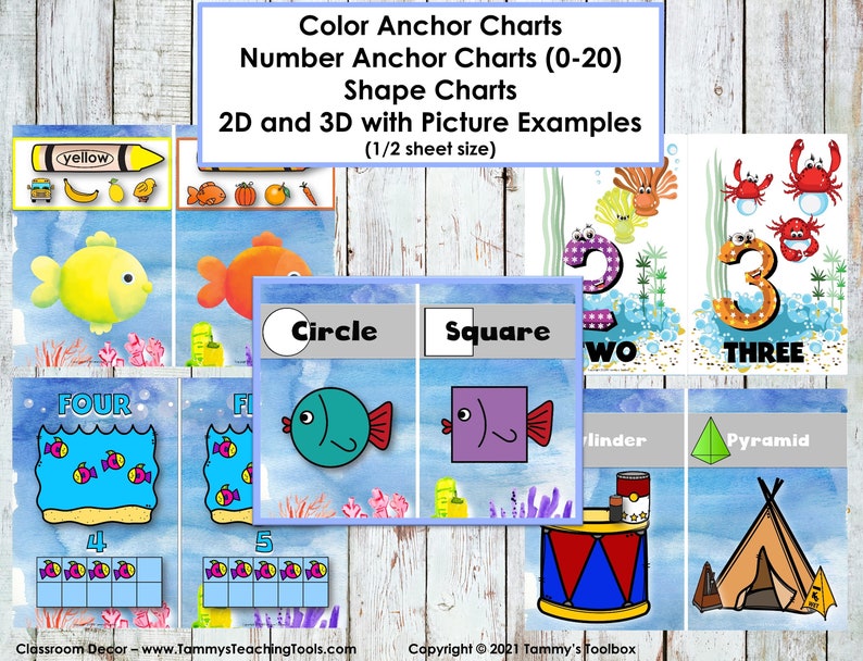 Ocean Under the Sea Theme Classroom Decor, Sea Life Bulletin Board ...