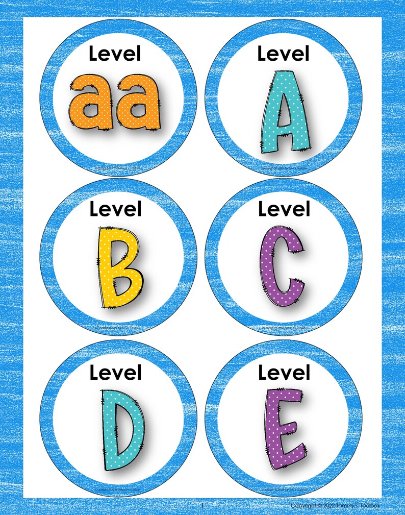 Classroom Library Book Bin Labels in Colorful Brights, Colorful Rainbow ...