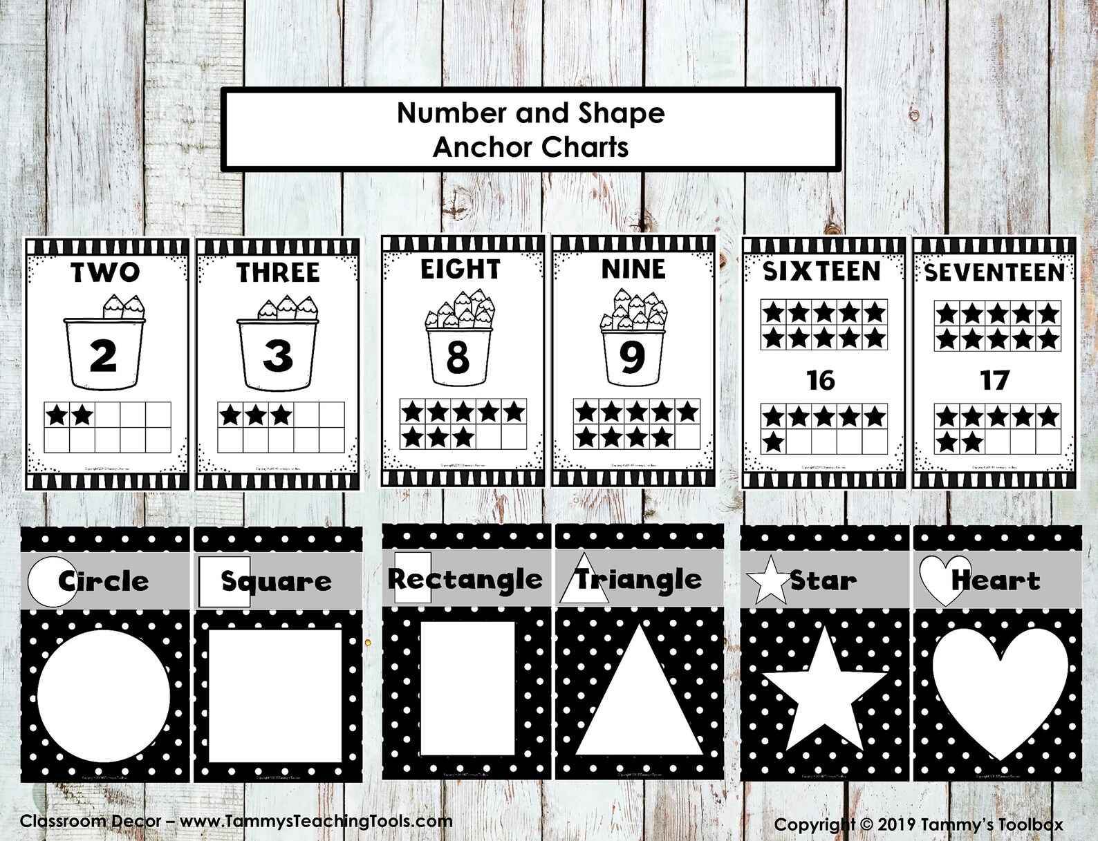 Black and White Classroom Decor and Labels - Etsy