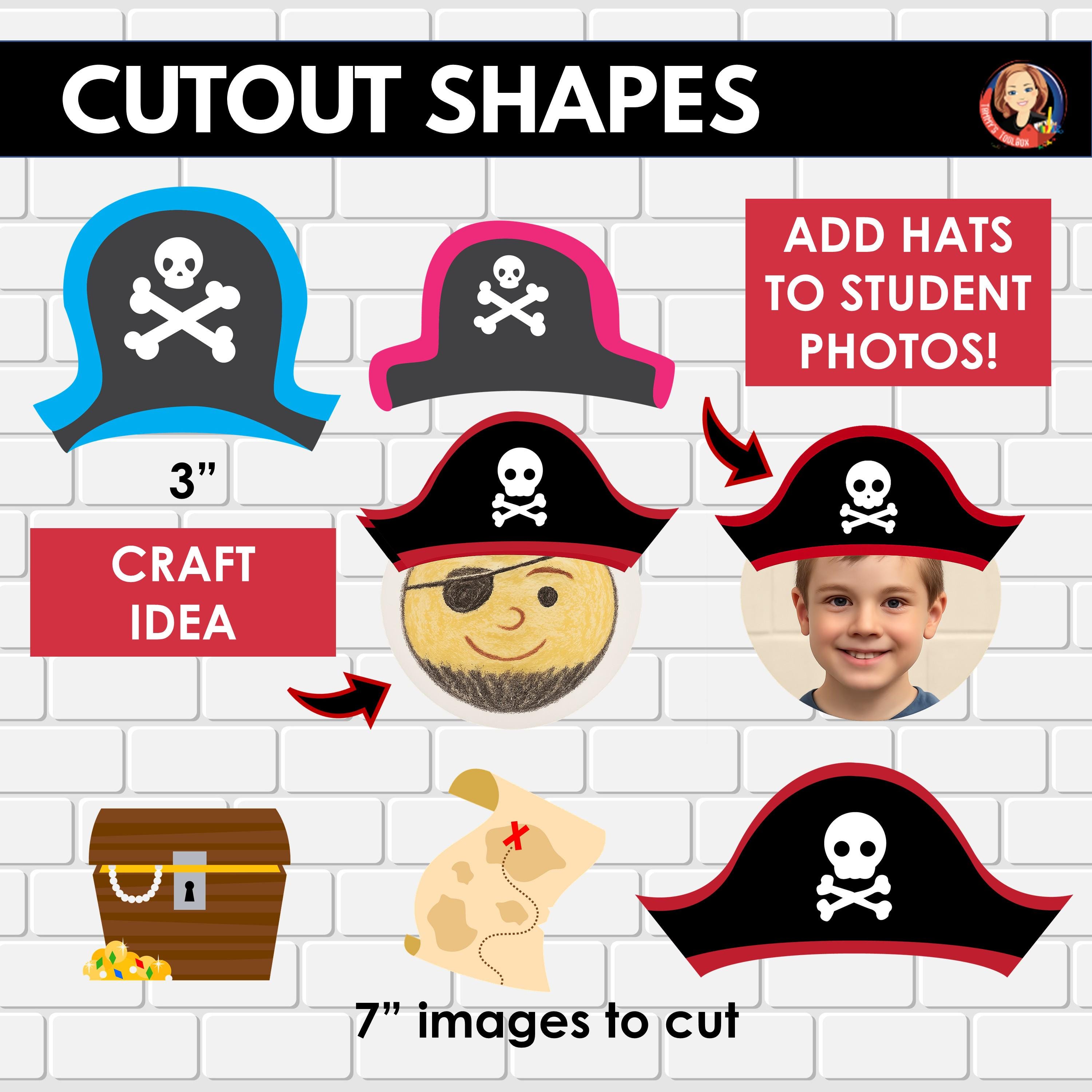 Pirate Classroom Decor Bulletin Board Kit, Bulletin Board Printable ...