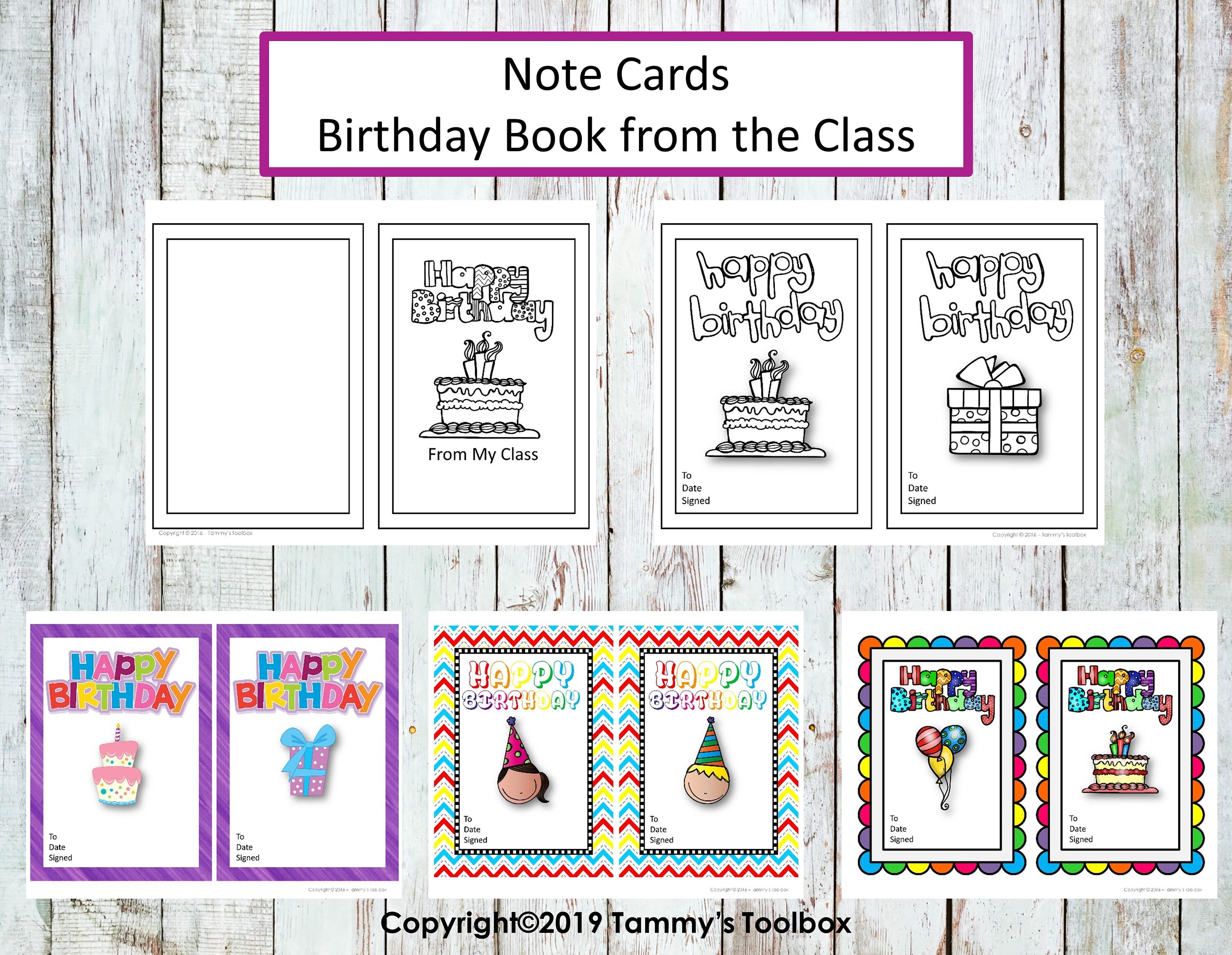 Birthday Bulletin Board Display, Printable Birthday Decorations ...