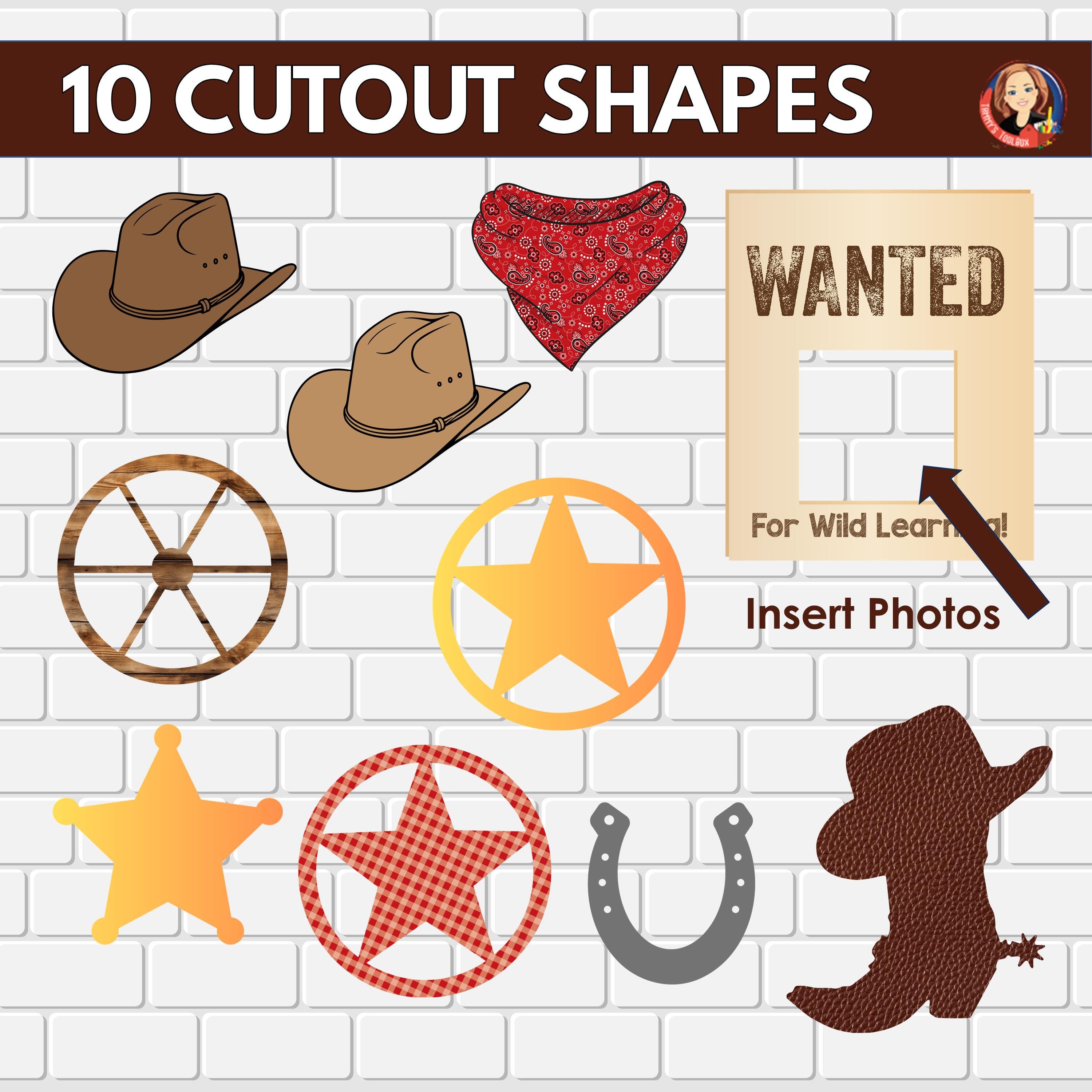 Wild West Classroom Decor Bulletin Board Kit, Western Bulletin Board ...