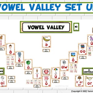Sound Wall With Mouth Pictures Classroom Decor Kit in Rustic Wood ...