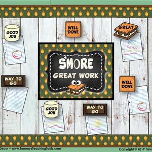 Camping Classroom Decor Editable, Printable Rustic Classroom, Camping ...