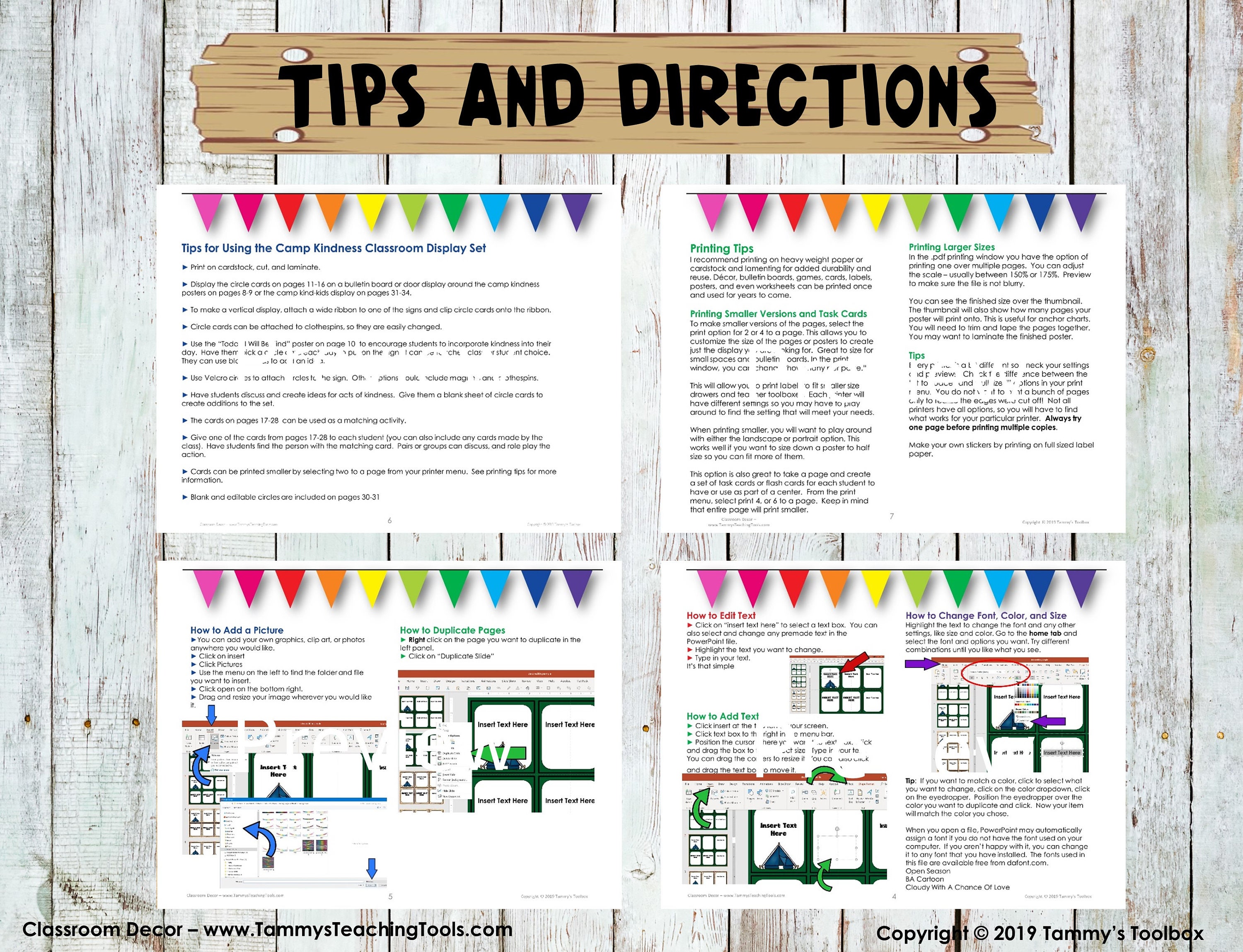 Camp Kindness Activities and Camping Classroom Decor Bulletin Board ...