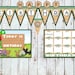 Editable Camping Classroom Decor Bundle With Woodland Animals, Rustic ...