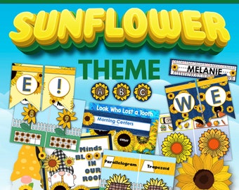 Editable Classroom Rules Posters Sunflower Farmhouse Classroom - Etsy