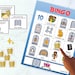 Bible Bingo, Bible Lesson Review Game for Kids, the Ten Commandments ...