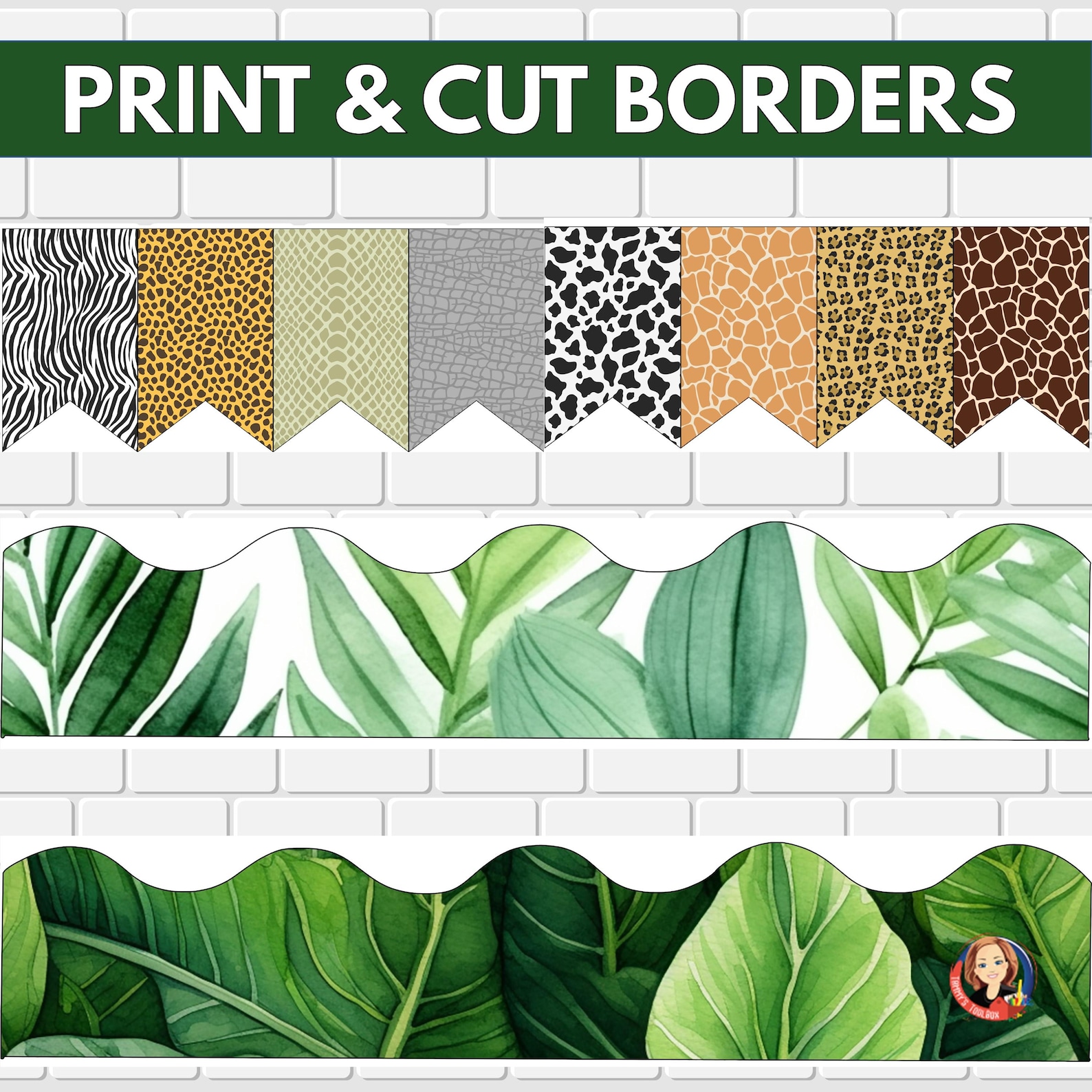 Jungle Safari Classroom Decor Bulletin Board Kit, Safari Bulletin Board ...