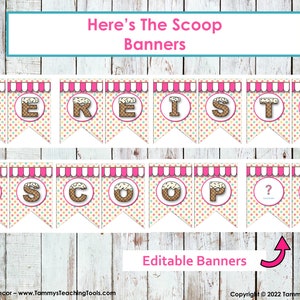 Summer Bulletin Board Kit With Writing Activities in Ice Cream Theme - Etsy