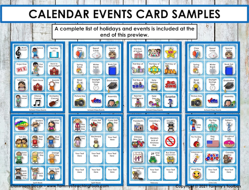 Ocean Under the Sea Theme Classroom Calendar, Sea Life Monthly Calendar ...