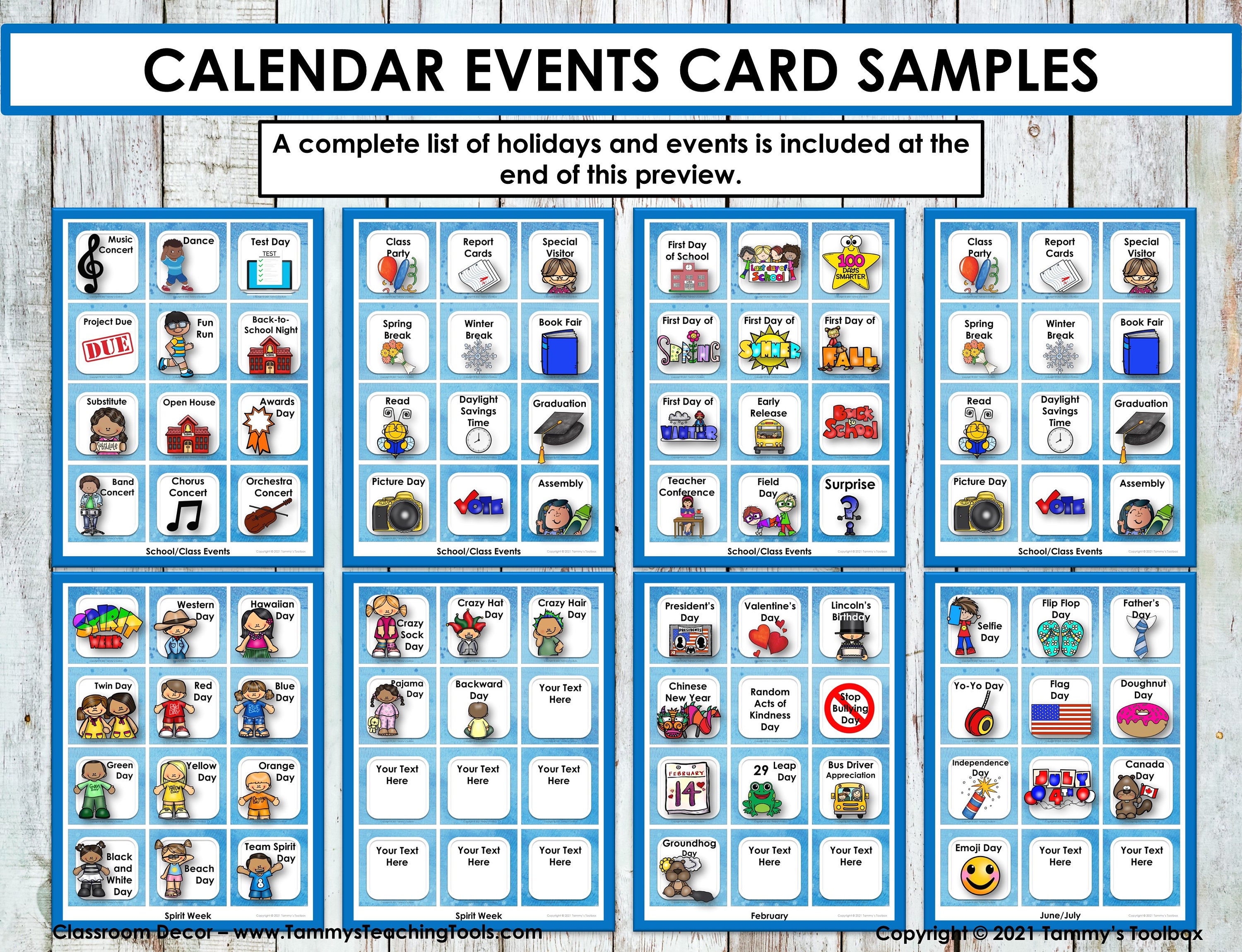 Ocean Under the Sea Theme Classroom Calendar, Sea Life Monthly Calendar ...