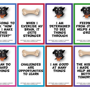 Printable Growth Mindset Game for Kids | Social Emotional Learning Game ...