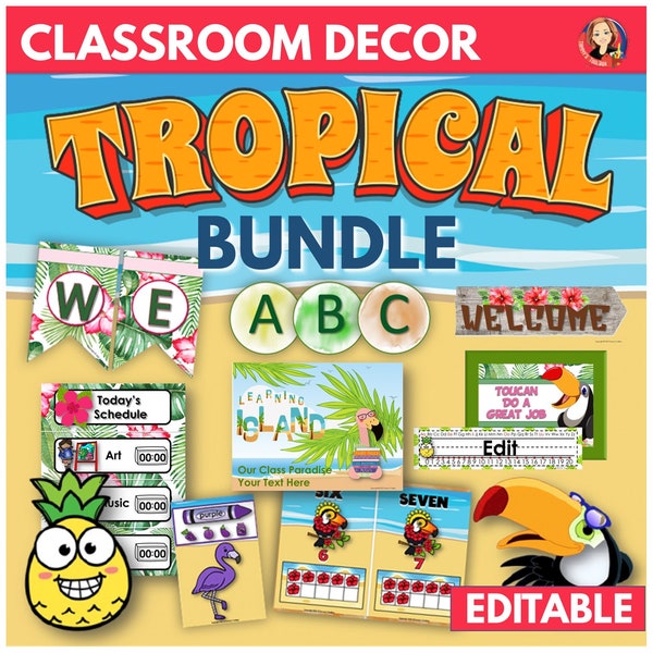 Tropical Decor - Etsy