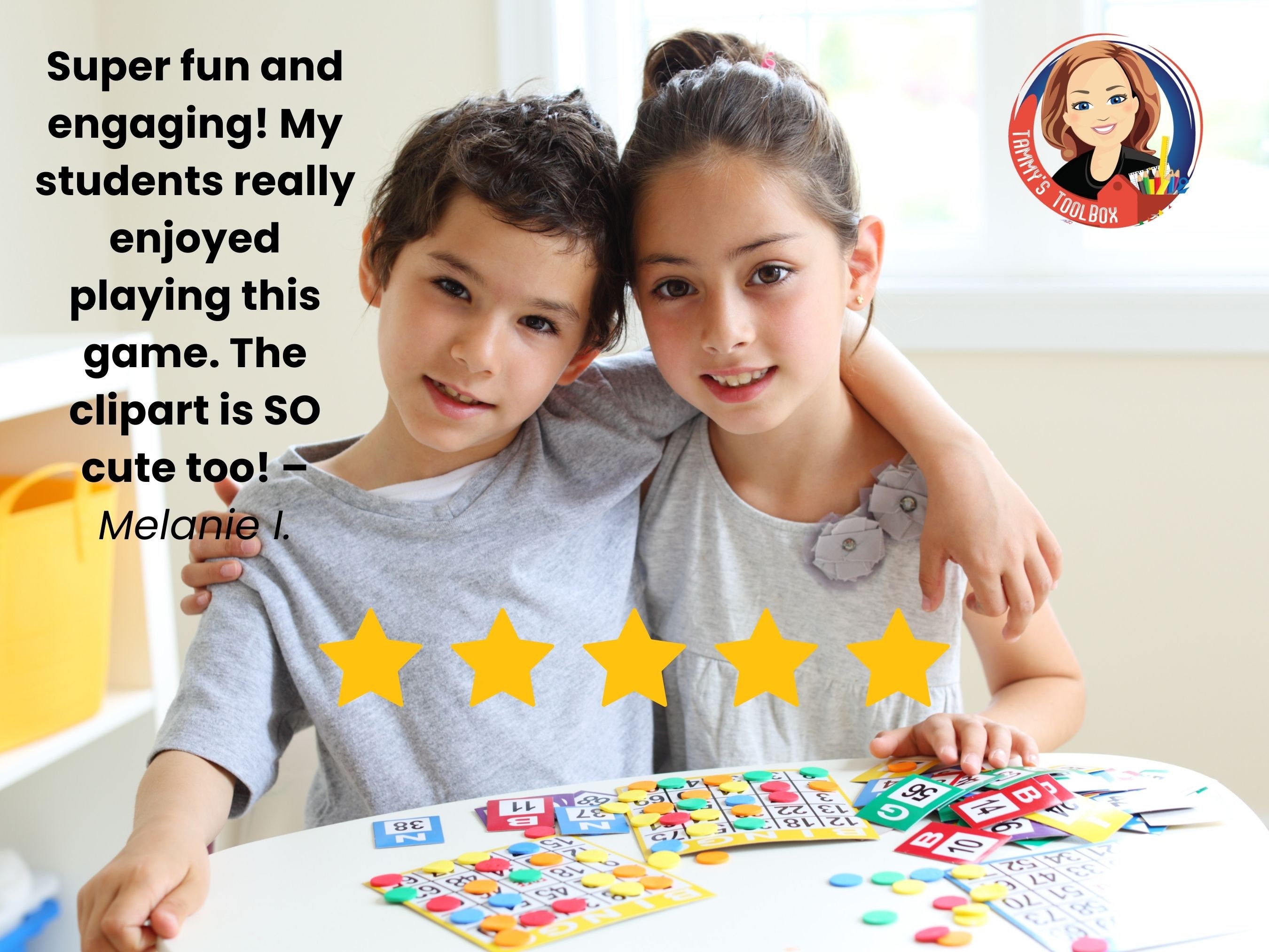 Bible Bingo, Bible Lesson Review Game for Kids, the Ten Commandments ...