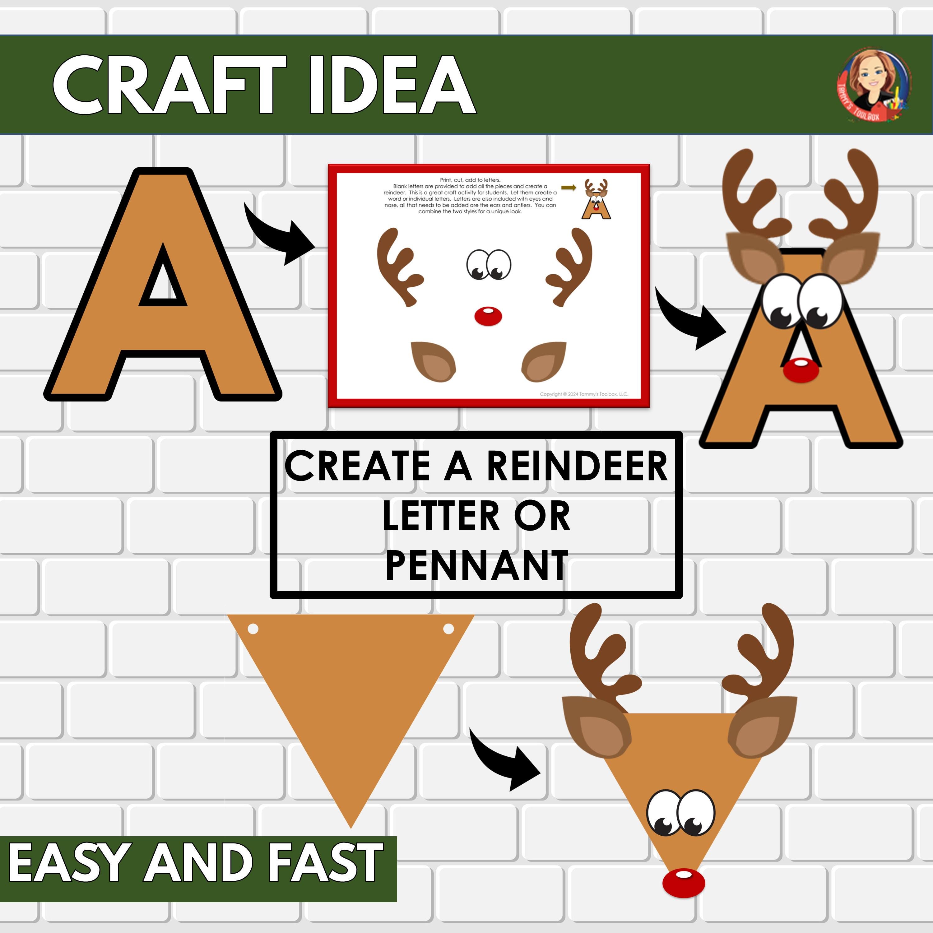 Christmas Bulletin Board Kit, Santa Bulletin Board Letters, Build a ...