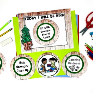 Camp Kindness Activities and Camping Classroom Decor Bulletin Board ...