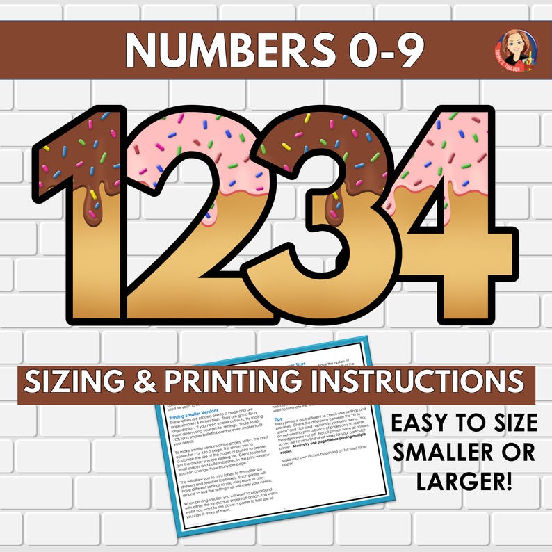 Donut Theme Classroom Decor Bulletin Board Set, Printable Bulletin ...