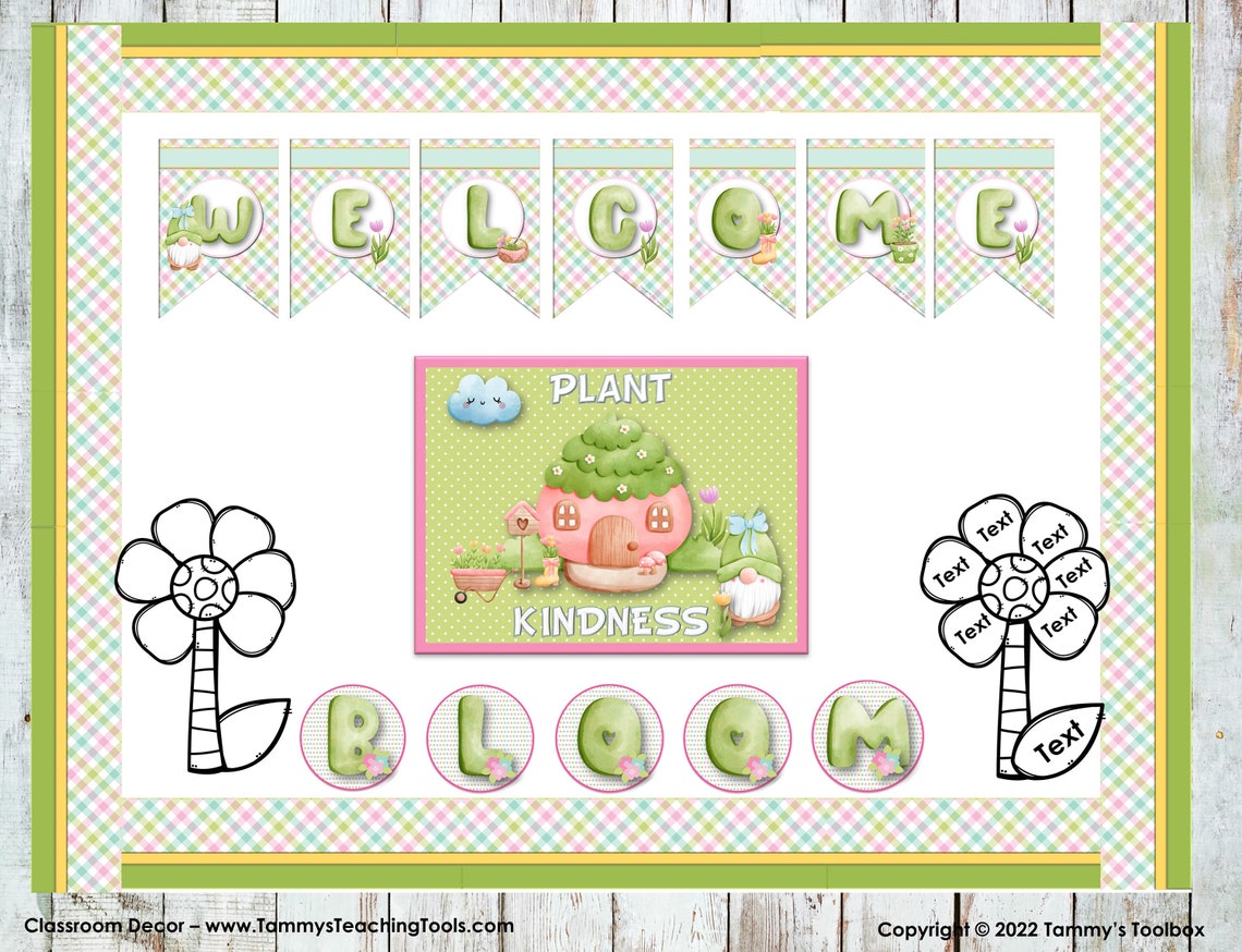 Four Seasons Bulletin Board Bundle for Spring Summer Fall - Etsy