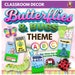 Butterfly Classroom Decor Set, Butterflies and Bugs Theme, Classroom ...