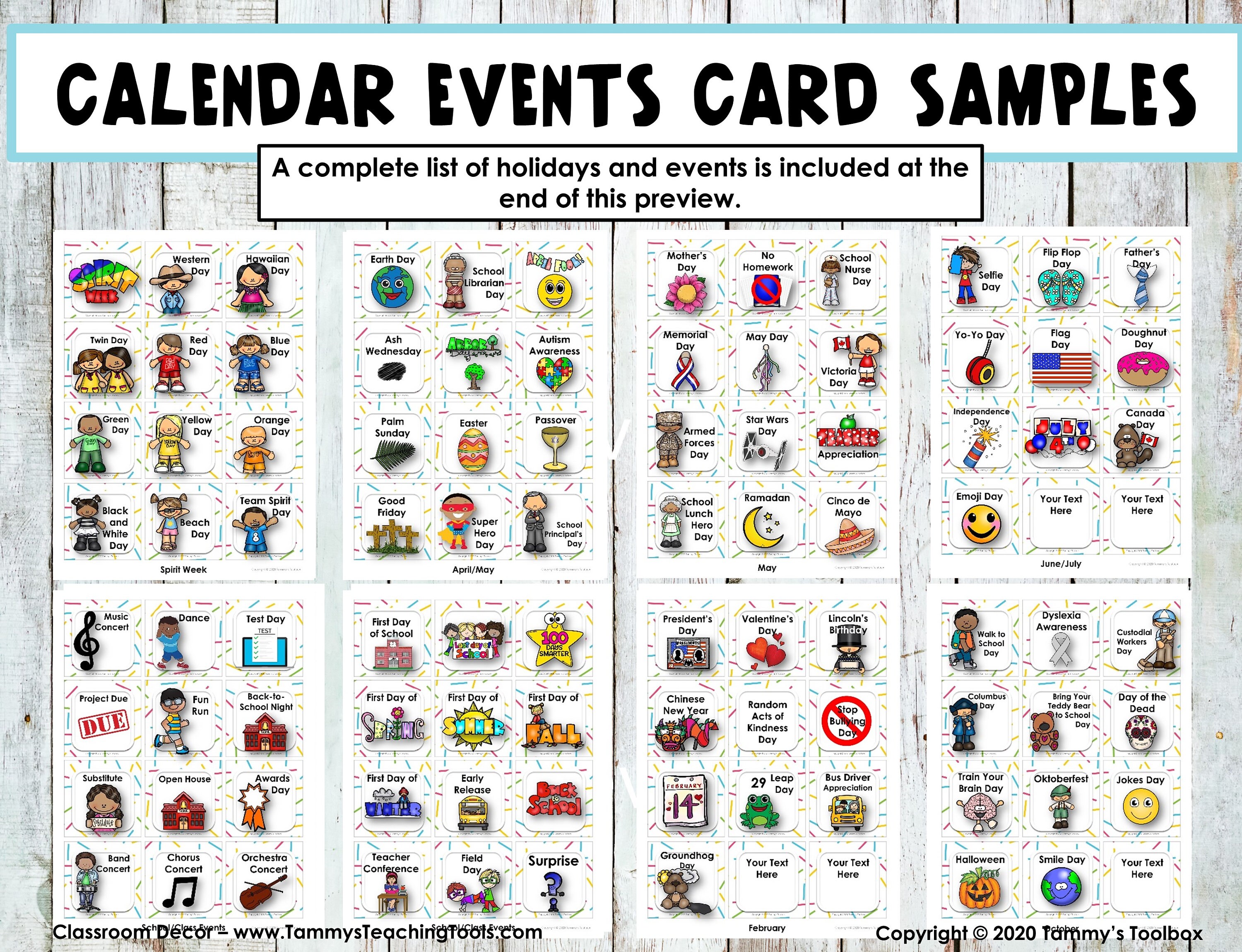 Editable Classroom Calendar in Donut Theme, Donut Classroom Decor ...