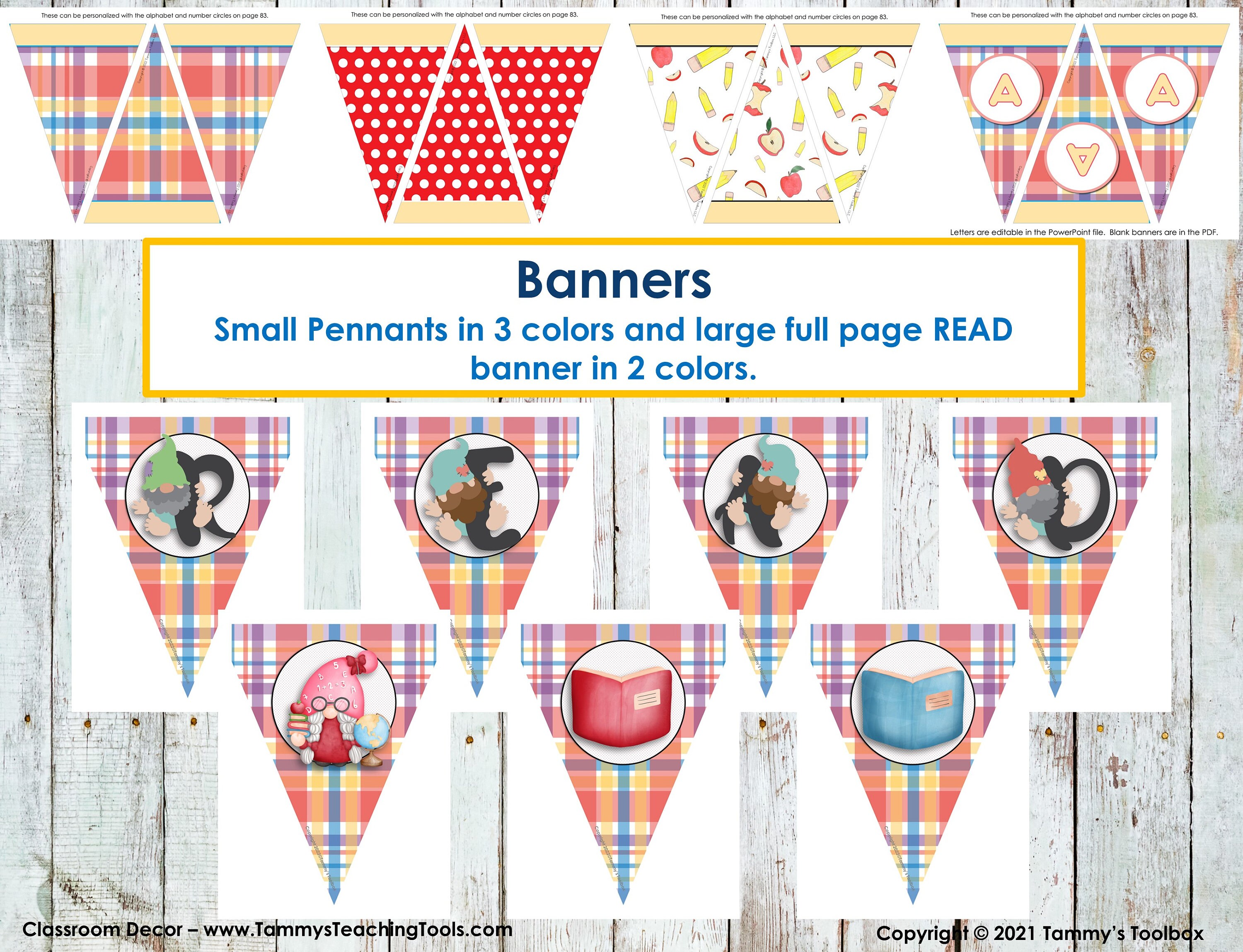 School Gnomes Theme Classroom Decor Bundle and Activities With ...