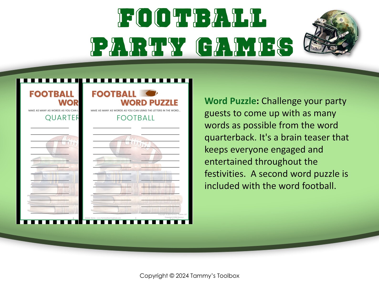 Printable Football Party Games Bundle | Fun Activities for Adults and ...