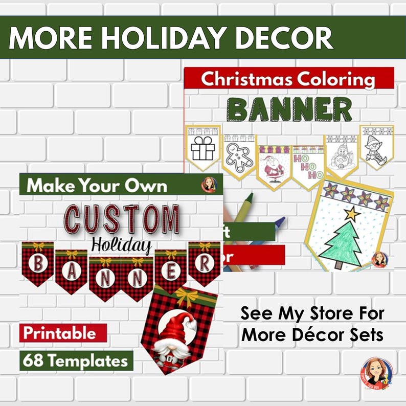 Christmas Bulletin Board Kit, Santa Bulletin Board Letters, Build a ...