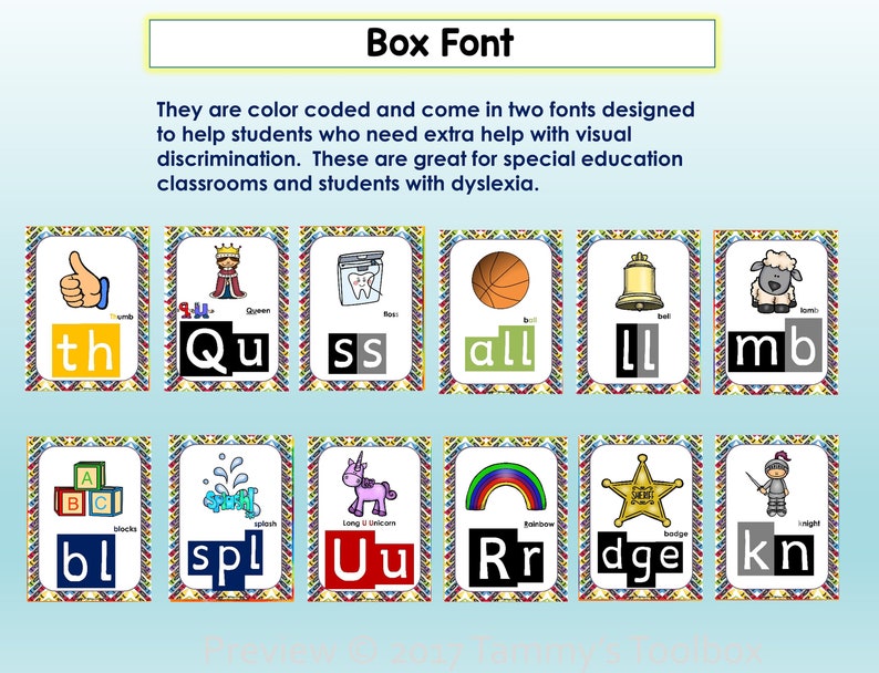 Alphabet Posters and Phonics Anchor Charts in a Crayon Theme, Crayon ...