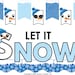 Printable Winter Bulletin Board Kit, Snowman Bulletin Board Letters ...