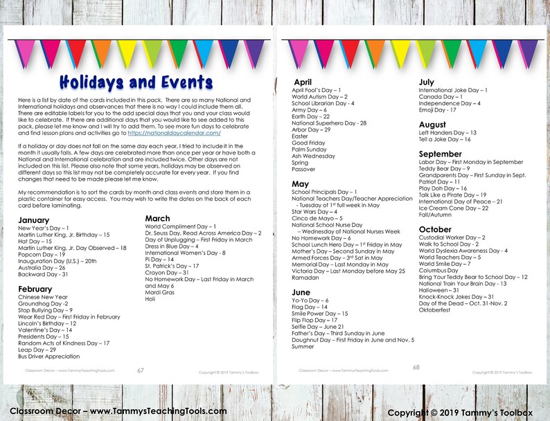 Editable Classroom Calendar in Galaxy Outer Space Theme, Customizable ...