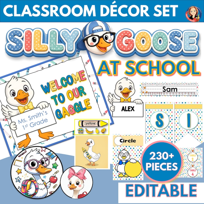 Goose Classroom Theme Decor - Etsy