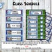 Galaxy Outer Space Classroom Schedule and Management Decor Set ...